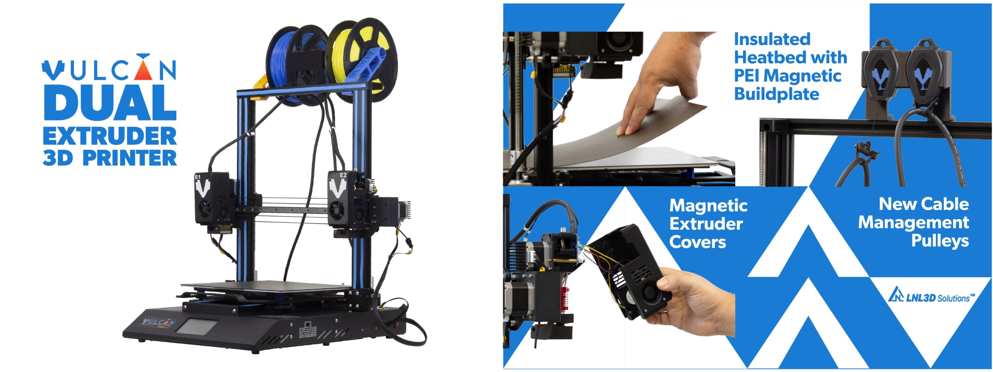 Best Dual Extruder 3D Printer |3D Printer Repair |LNL 3D Solutions